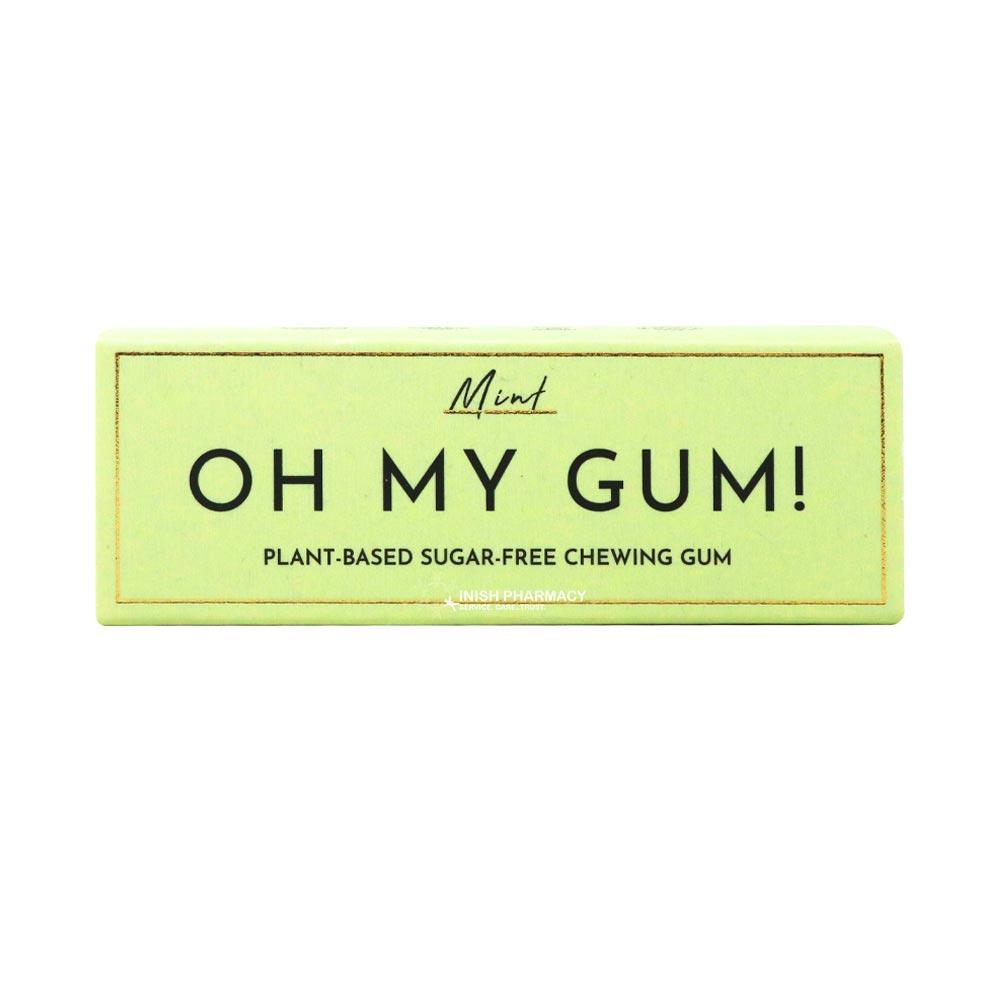 Oh My Gum! Mint Flavoured Plant Based Chewing Gum 10 Pieces | Inish ...
