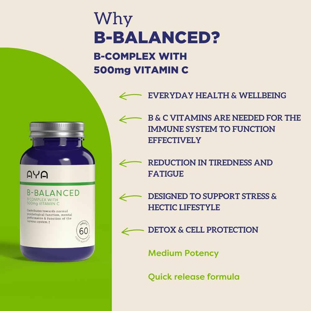 AYA B Balanced Tablets | Inish Pharmacy | Ireland