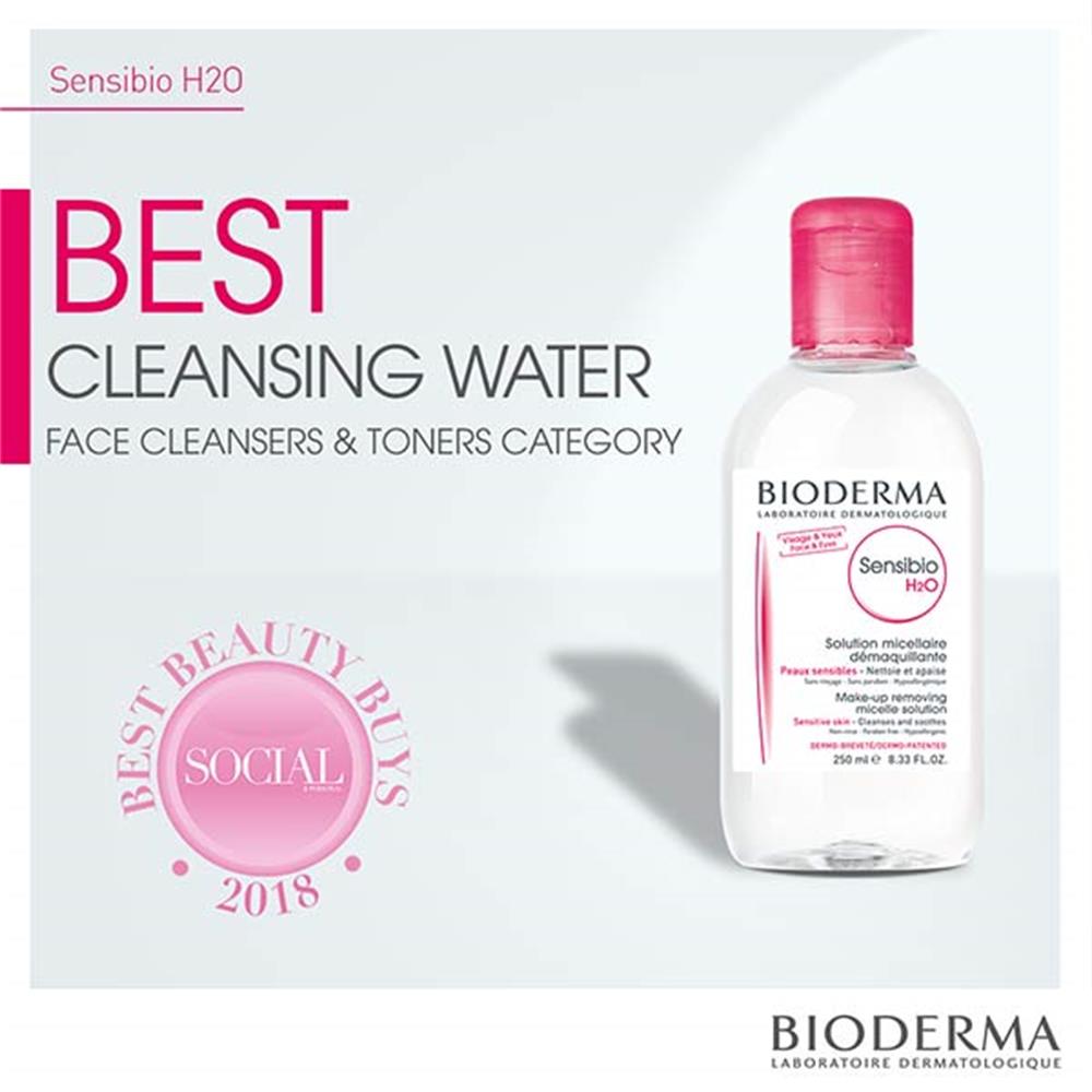 Bioderma Sensibio H2O Makeup Removing Micelle Solution | Inish Pharmacy | Ireland