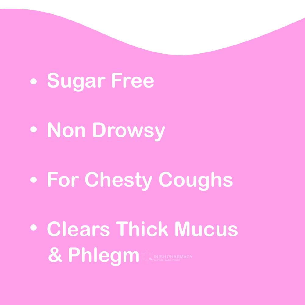 Exputex Carbocisteine 250mg/5ml Oral Solution | Inish Pharmacy | Ireland