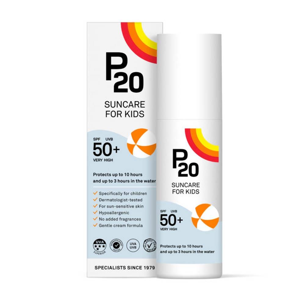 P20 Sun Protection For Kids SPF50 Cream | Inish Pharmacy | Ireland