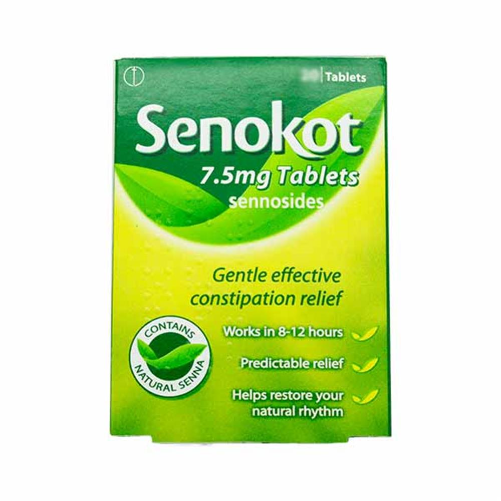 Senokot Sennosides 7.5mg Tablets | Inish Pharmacy | Ireland