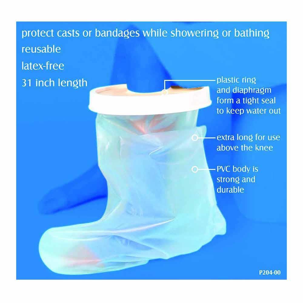 Carex Leg Cast Protector Youth (Above the Knee) | Inish Pharmacy | Ireland