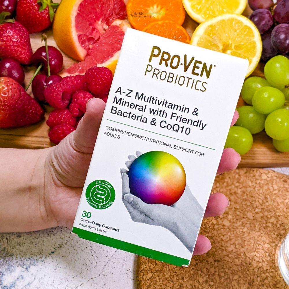 Pro-Ven Biotics A-Z Multivitamin with Acidophilus & Bifidus & CoQ10 30 ...