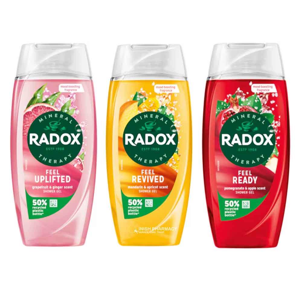 Radox Shower Women 225ml Triple Pack | Inish Pharmacy | Ireland