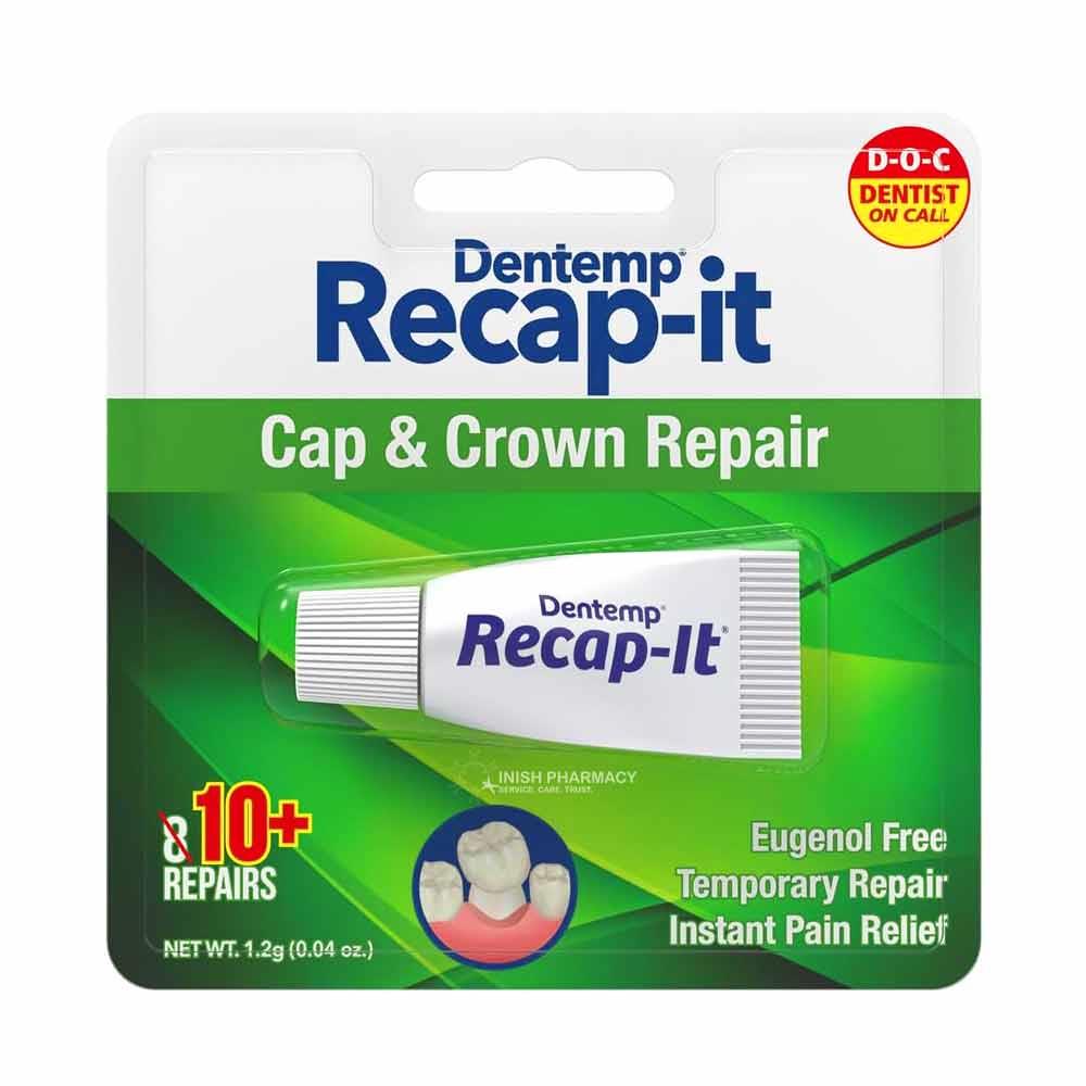 Dentemp Recapit No Mix Cement 1g | Inish Pharmacy | Ireland