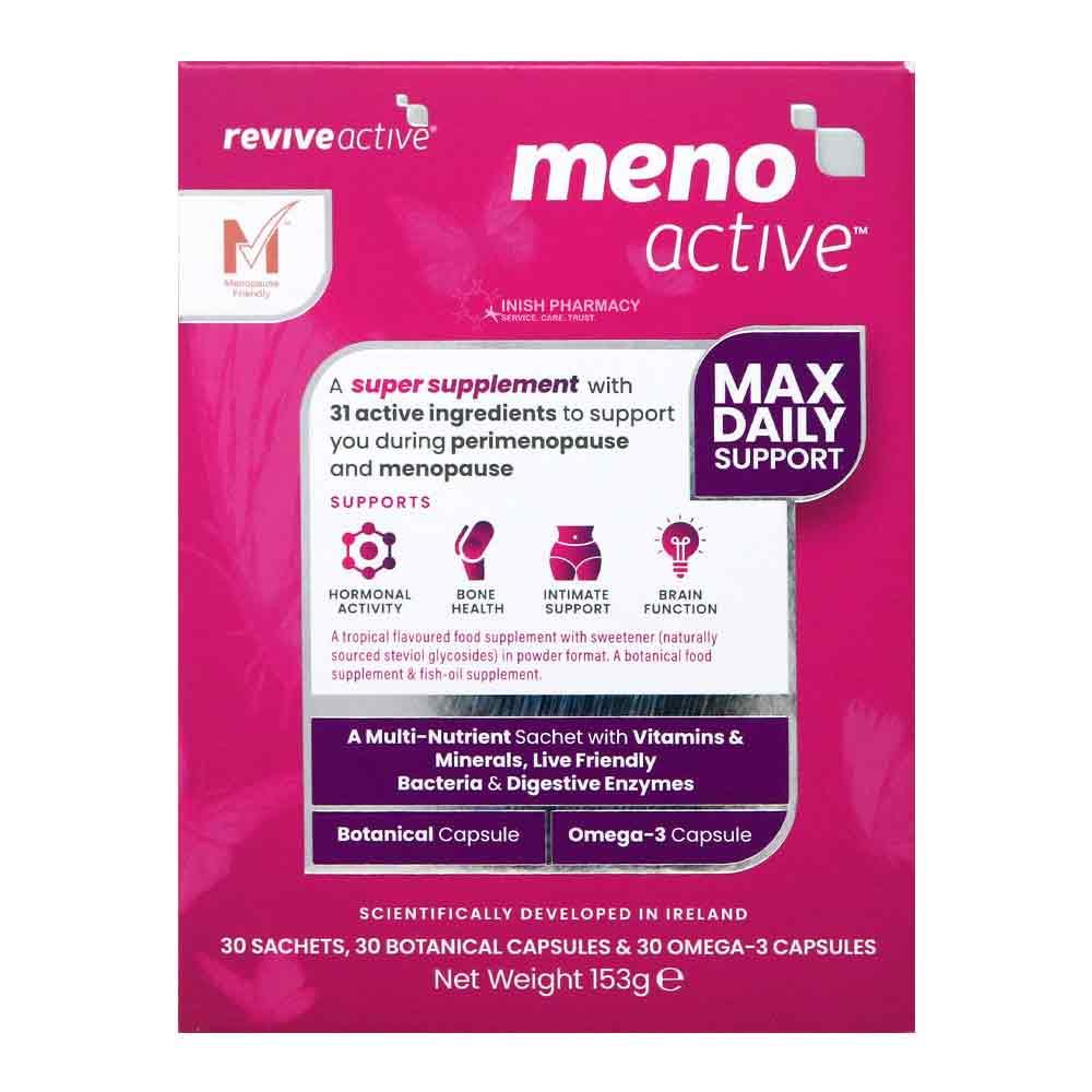 Revive Active Meno Active 30 Sachets | Inish Pharmacy | Ireland
