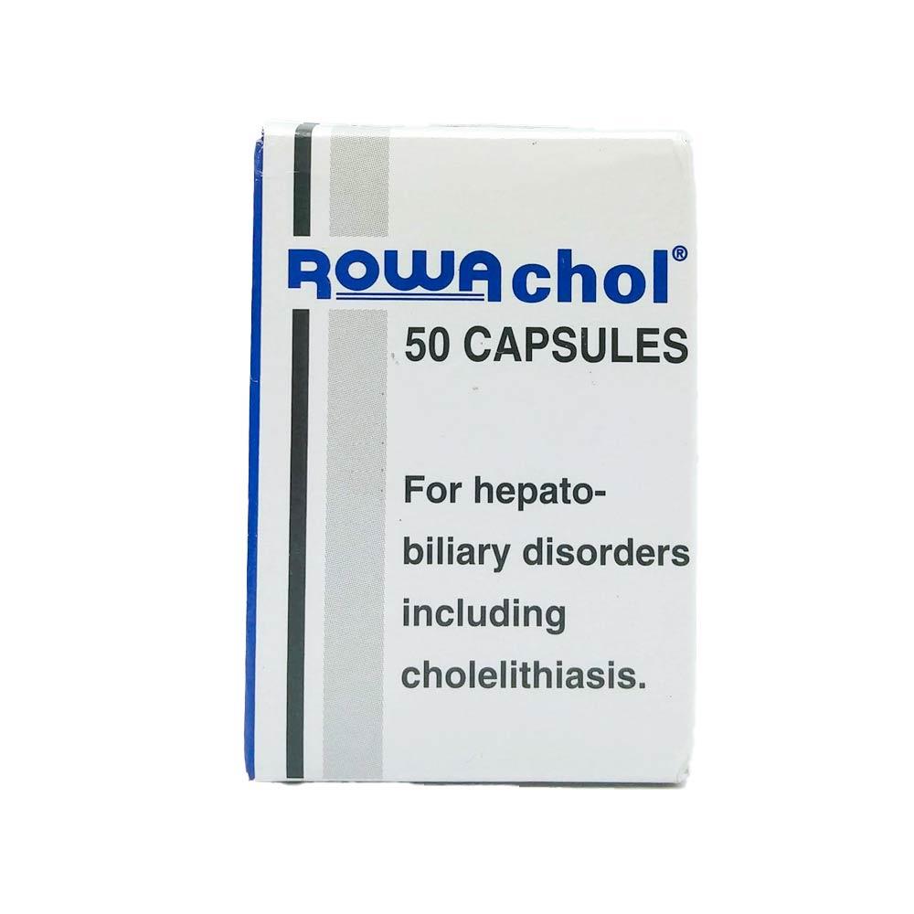 Rowachol Capsules For Dissolution Of Gallstones 50 Pack | Inish ...