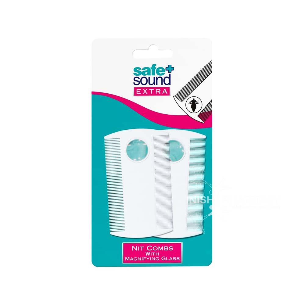 Safe & Sound Nit Combs With Magnifying Glass | Inish Pharmacy | Ireland