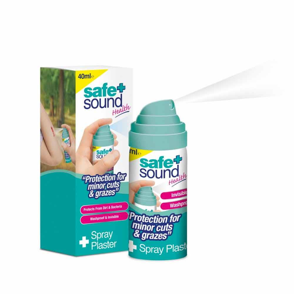 Safe & Sound Spray Plaster 40ml | Inish Pharmacy | Ireland