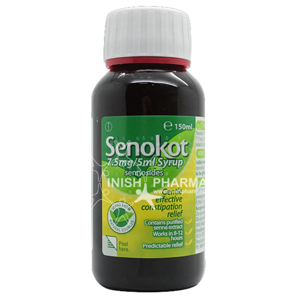Senokot 7.5mg Syrup 150ml | Inish Pharmacy | Ireland