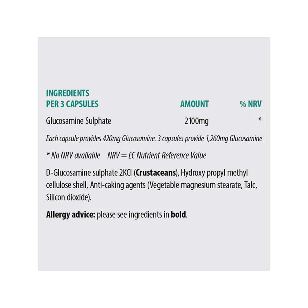 Sona Glucosamine Sulphate 700mg 60 Capsules | Inish Pharmacy | Ireland