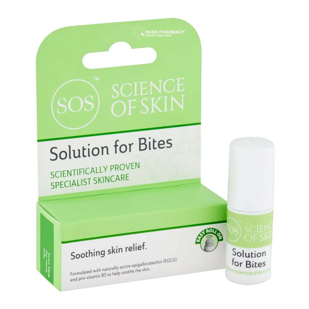 Science of Skin Solution For Bites 5ml | Inish Pharmacy | Ireland