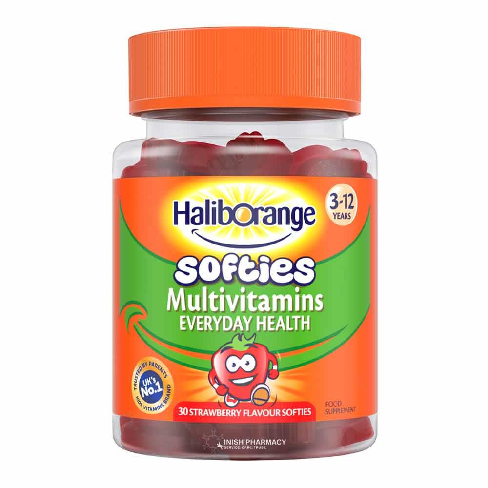 Seven Seas Haliborange Multivitamins Everyday Health Strawberry Softies ...