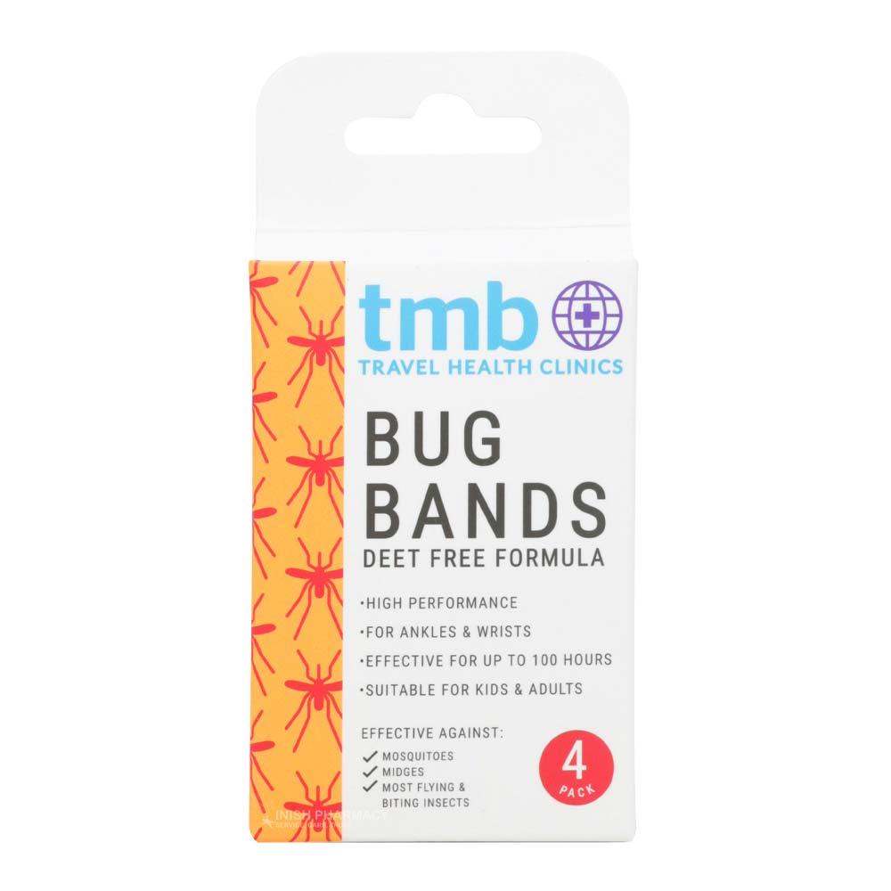 TMB Bug Bands Deet Free Formula 4 Pack | Inish Pharmacy | Ireland