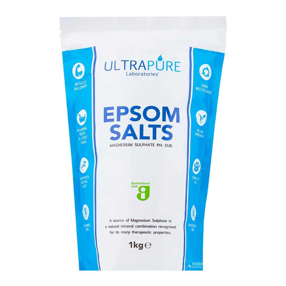 Ultrapure Epsom Salts 1kg | Inish Pharmacy | Ireland