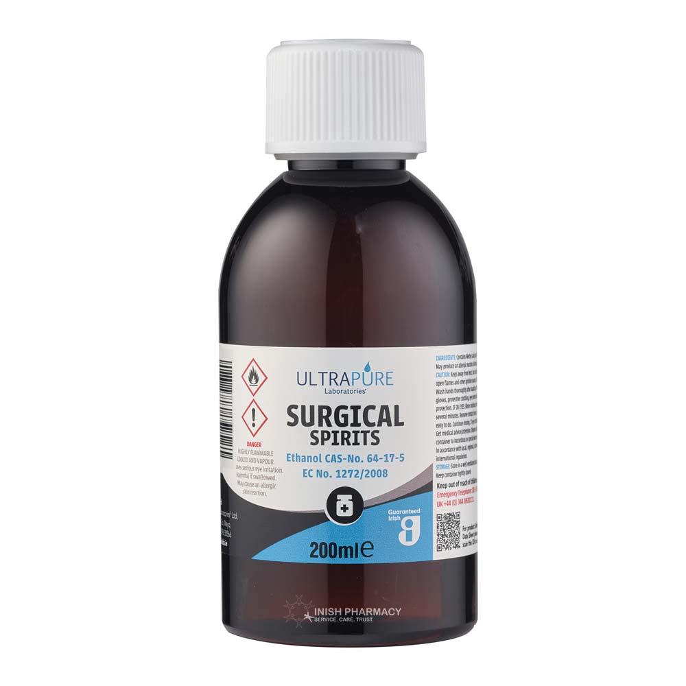 Ultrapure Surgical Spirits 200ml | Inish Pharmacy | Ireland