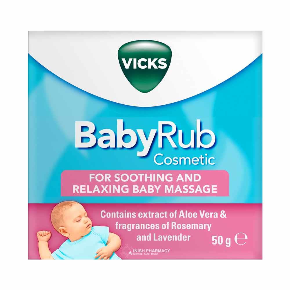 Vicks BabyRub 50g | Inish Pharmacy | Ireland