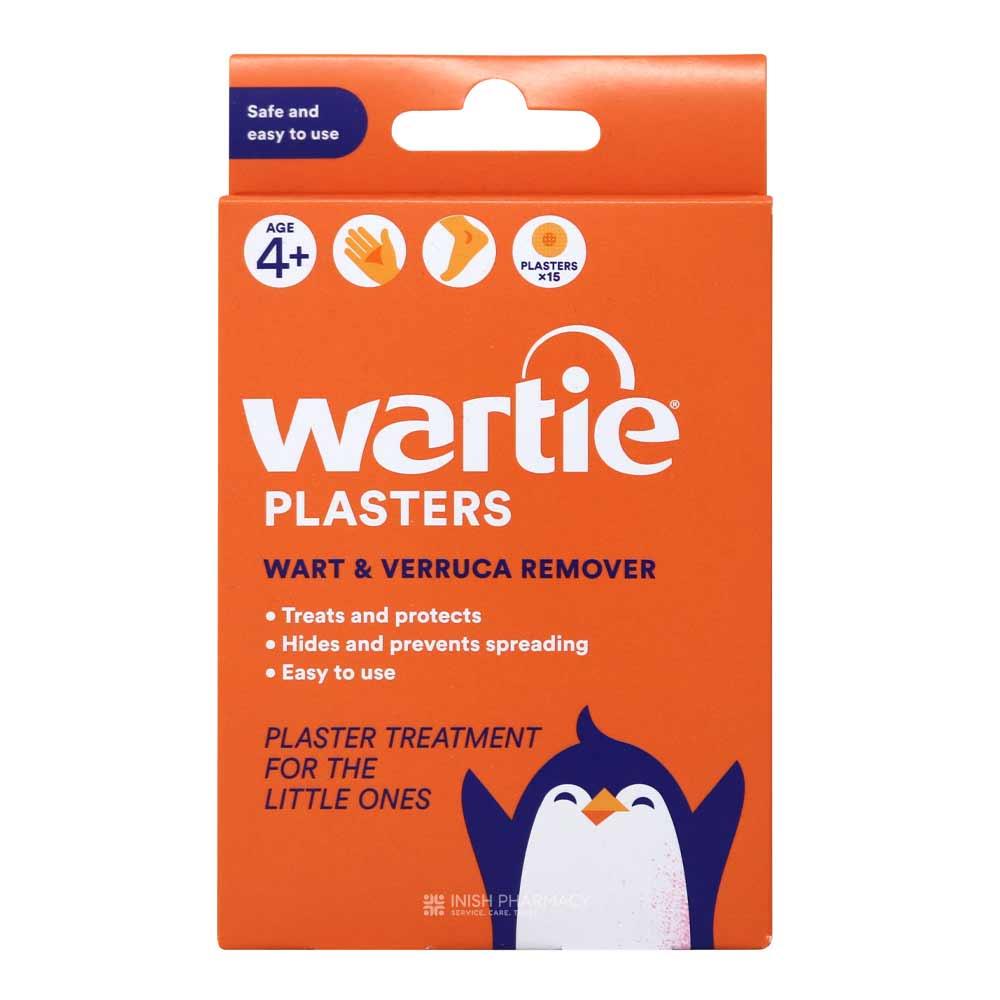 Wartie Wart & Verucca Remover Plasters 15 Pack | Inish Pharmacy | Ireland