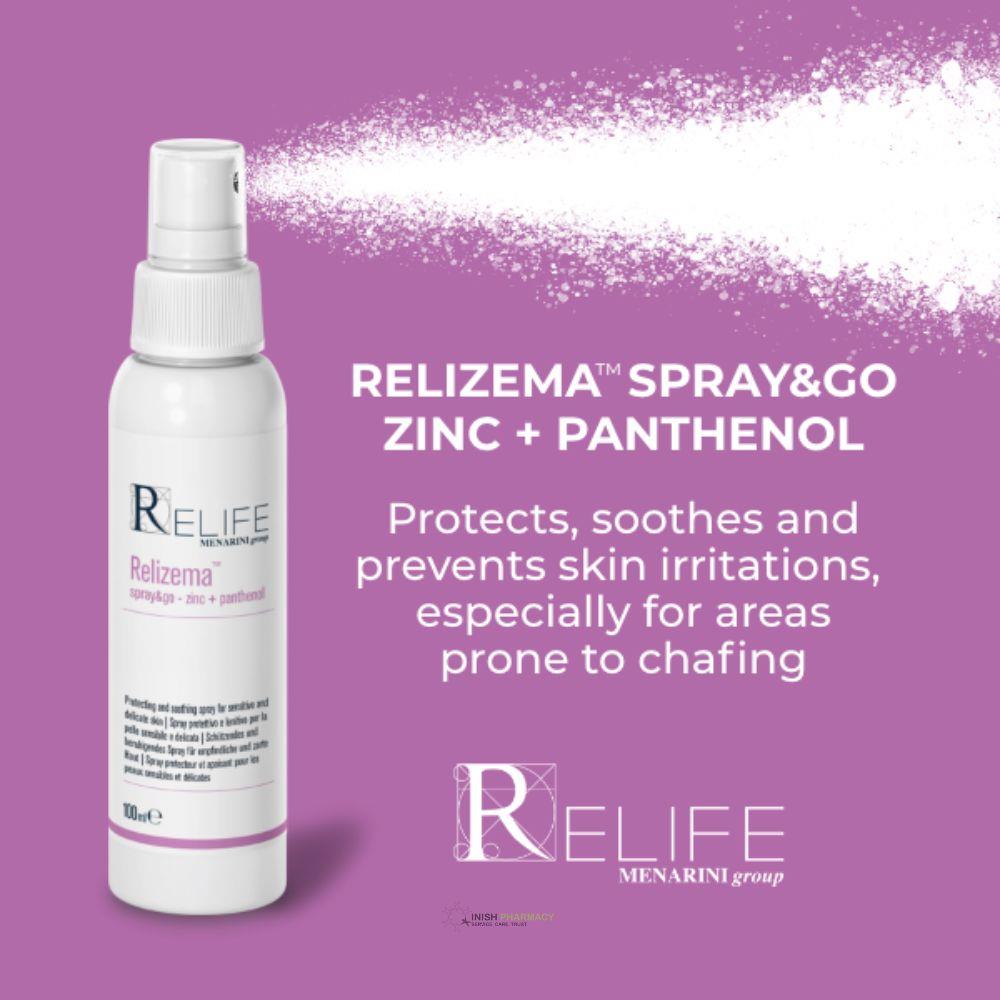 Relife Relizema Spray & Go 100ml | Inish Pharmacy | Ireland
