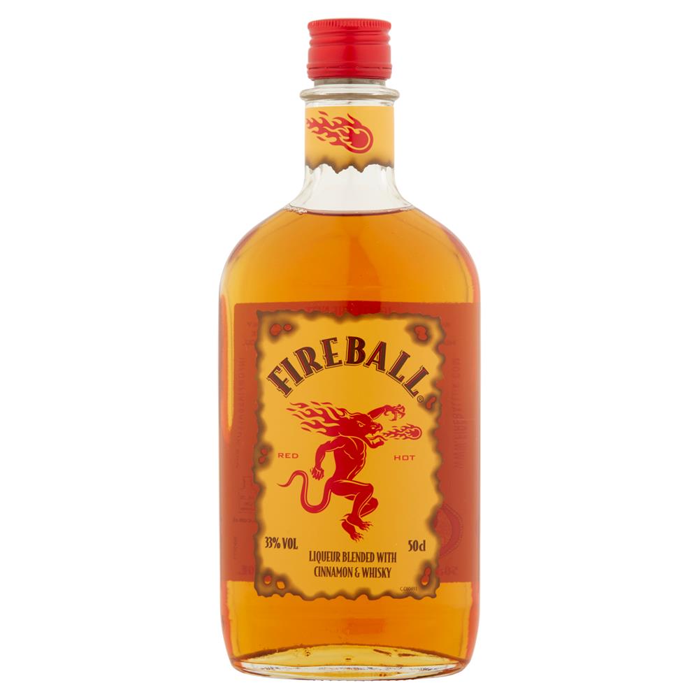 Fireball Cinnamon Whisky Liqueur 500ml | Buy now at Carry Out Off Licence