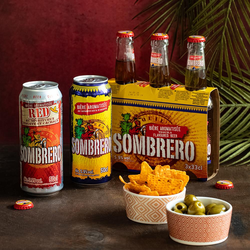 Sombrero Tequila Flavoured Beer 3 x 330ml Bottles | Buy now at Carry ...