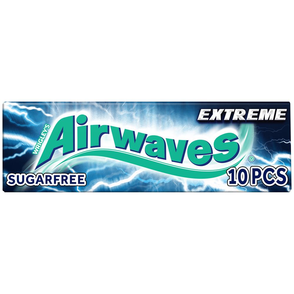 Airwaves Extreme Sugar Free Chewing Gum 14g | Buy now at Carry Out Off ...