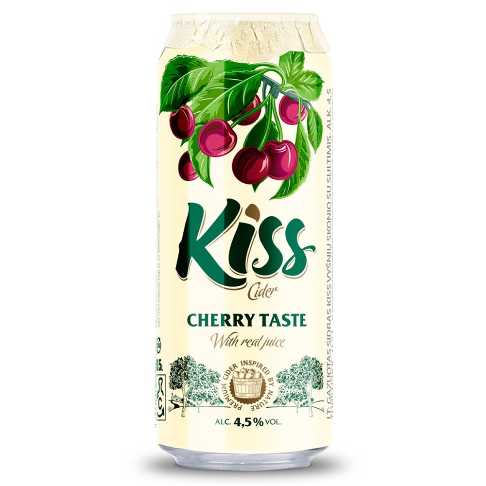 Kiss Cherry Cider 500ml Bottle | Buy now at Carry Out Off Licence