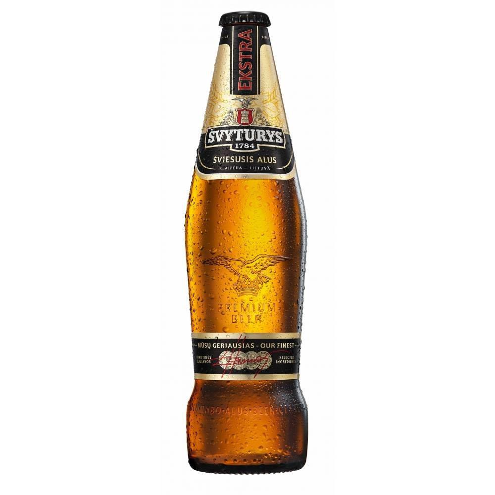 Svyturys Ekstra Premium Lager Beer 500ml | Buy now at Carry Out Off Licence