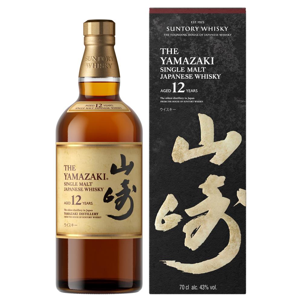 The Yamazaki 12 Year Old Single Malt Japanese Whisky 700ml Bottle | Buy now at Carry Out Off Licence