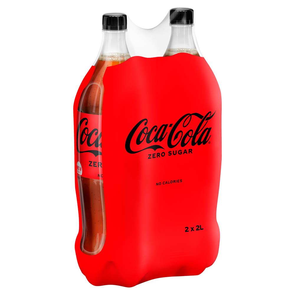 Coca-Cola Zero 2 x 2 Litre | Buy now at Carry Out Off Licence
