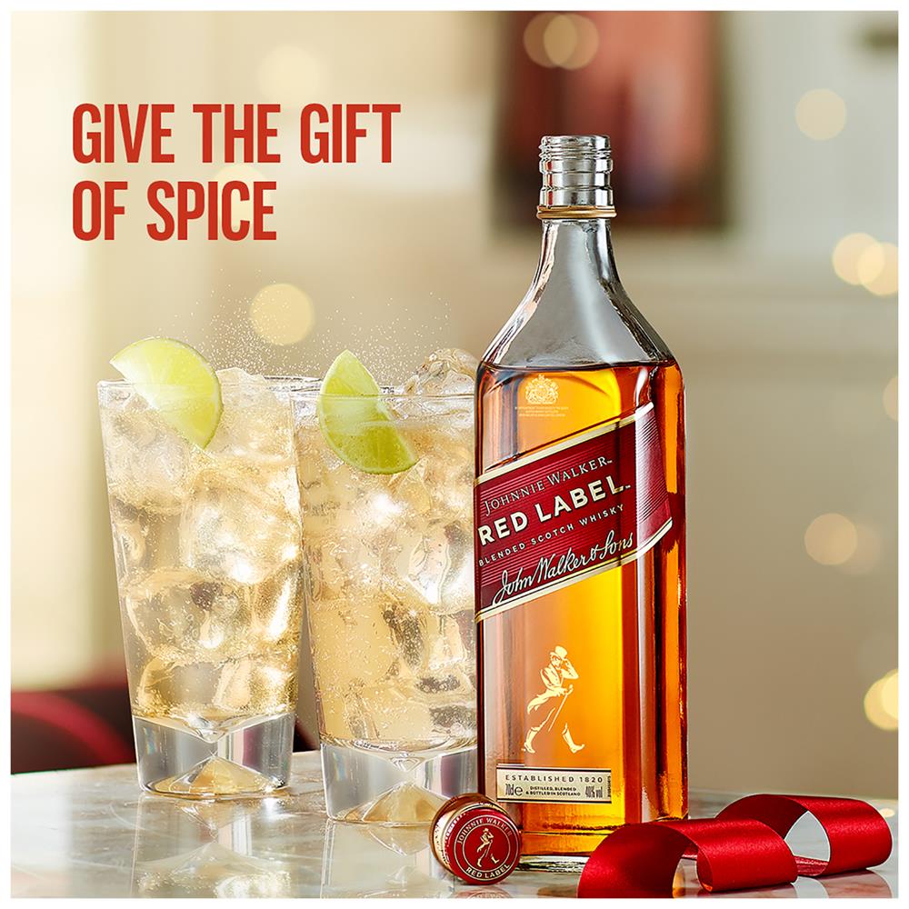 Johnnie Walker Red Label Blended Scotch Whisky 700ml: A Bold and Iconic ...