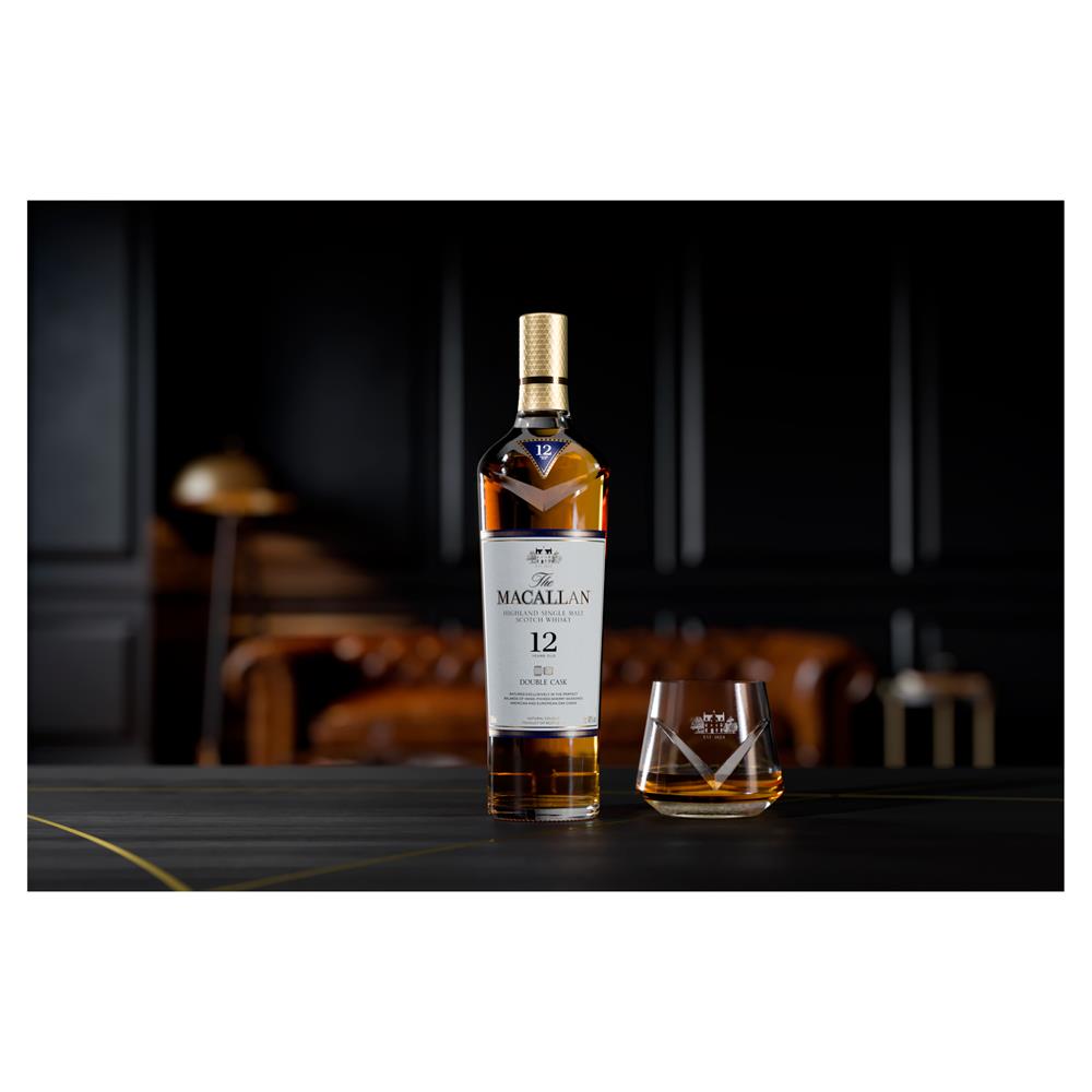 The Macallan 12 Year Old Highland Single Malt Scotch Whisky 700ml ...