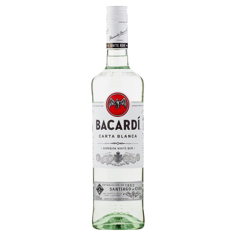 Bacardi Carta Blanca Superior White Rum 700ml Bottle | Buy now at Carry ...