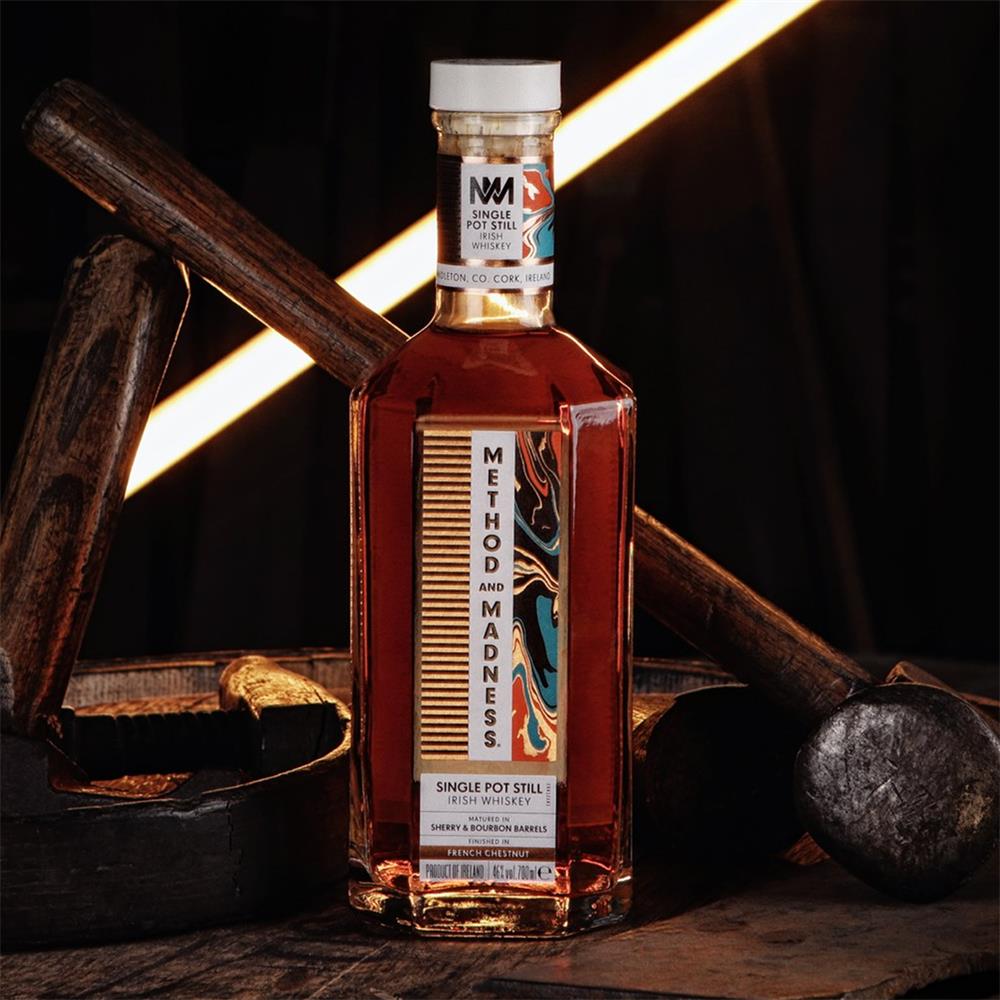 Method & Madness Single Pot Still Irish Whiskey 700ml Bottle | Buy now ...