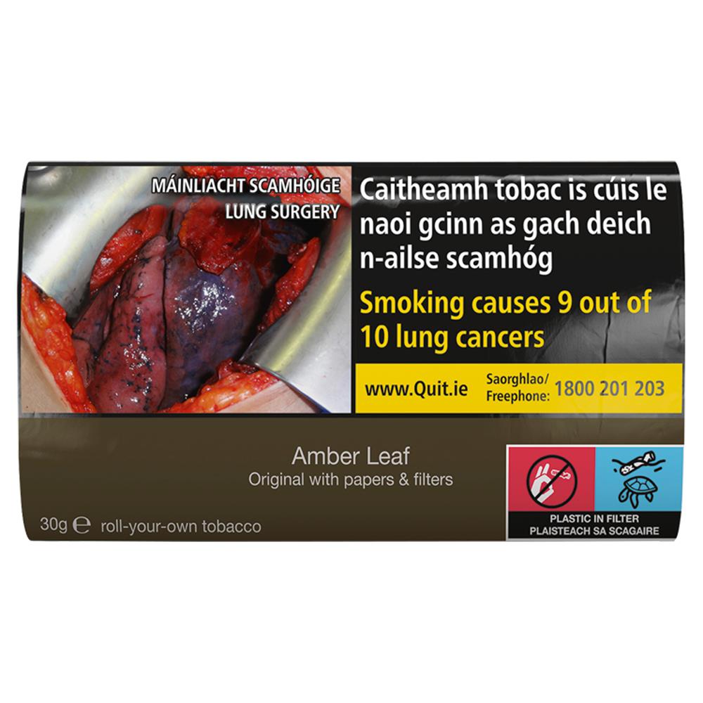 Amber Leaf Original 30g Pouch | Buy now at Carry Out Off Licence