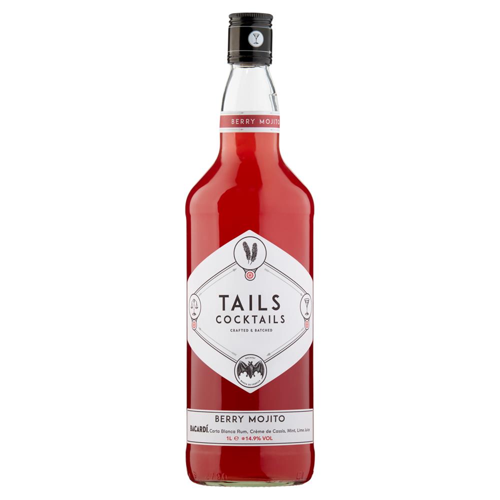 Tails Cocktails Berry Mojito 1 Litre Bottle | Buy now at Carry Out Off ...