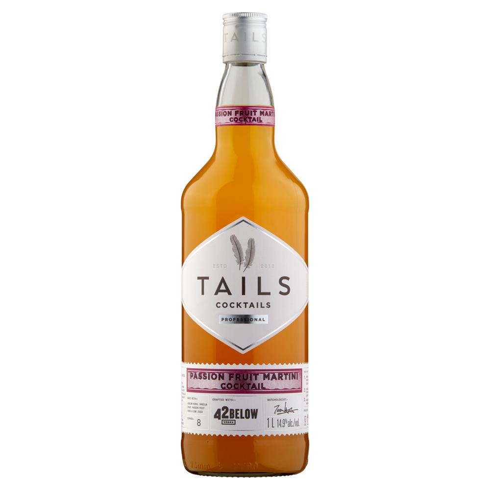 Tails Cocktails Pornstar Martini 1 Litre Bottle | Buy now at Carry Out ...