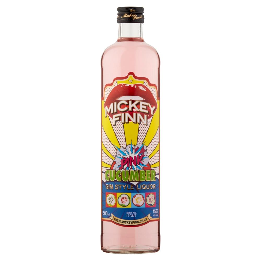 Mickey Finn Pink Cucumber 500ml | 15% vol | Buy now at Carry Out Off ...