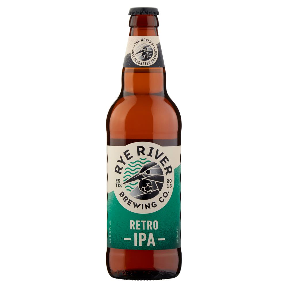 Rye River Brewing Co. Retro IPA 500ml Bottle | 5.6% vol | Buy now at ...