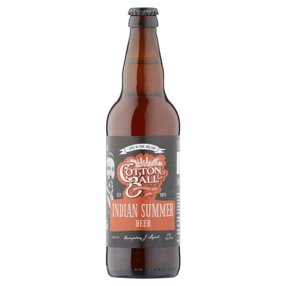 Cotton Ball Brewing Company Indian Summer Pale Ale 500ml Bottle | 6% ...