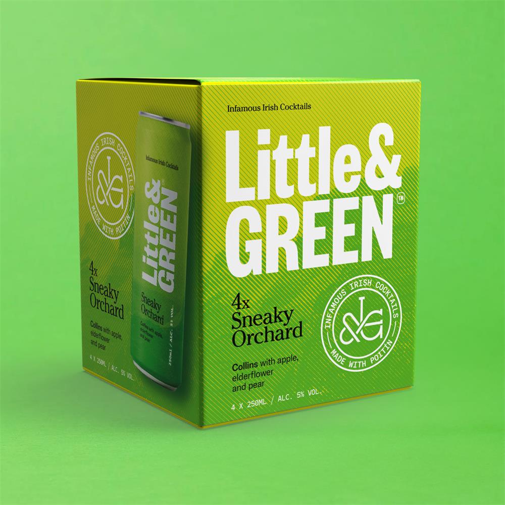 Little & Green Sneaky Orchard 4 x 250ml Cans | Buy now at Carry Out Off ...