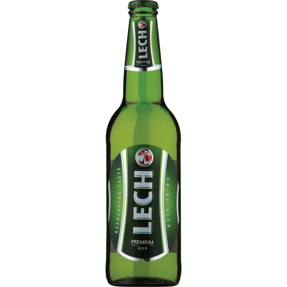 Lech Premium Lager 500ml Bottle | 4.8% vol | Buy now at Carry Out Off ...