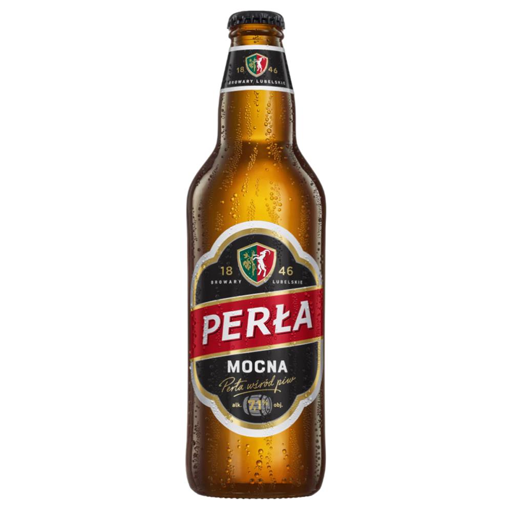 Perla Mocna Strong Lager 500ml Bottle | Buy now at Carry Out Off Licence
