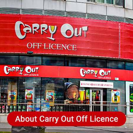 Carry Out Off Licence | Wines, Beers, Spirits & Snacks