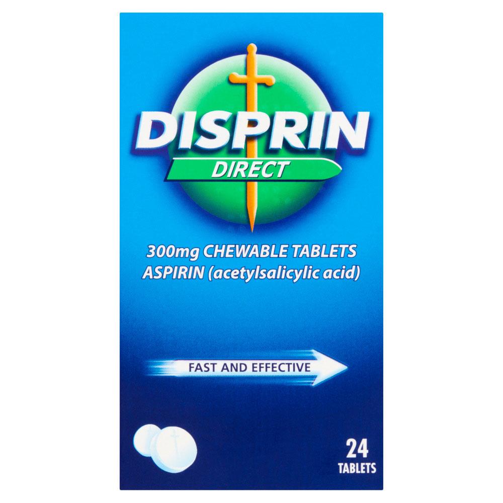 DISPRIN DIRECT CHEWABLE TABLETS (24 PACK)