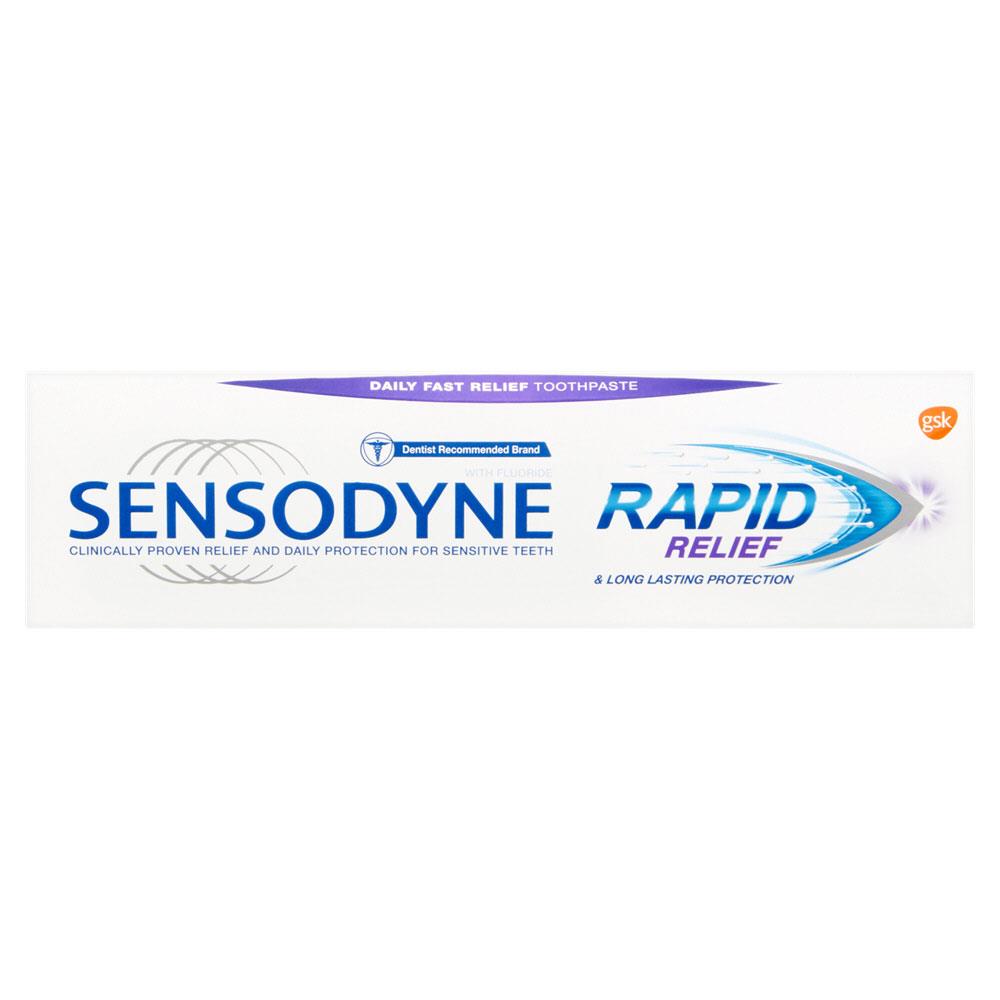 SENSODYNE RAPID RELIEF TOOTHPASTE 75ML | Pharmacystore.ie | Ireland