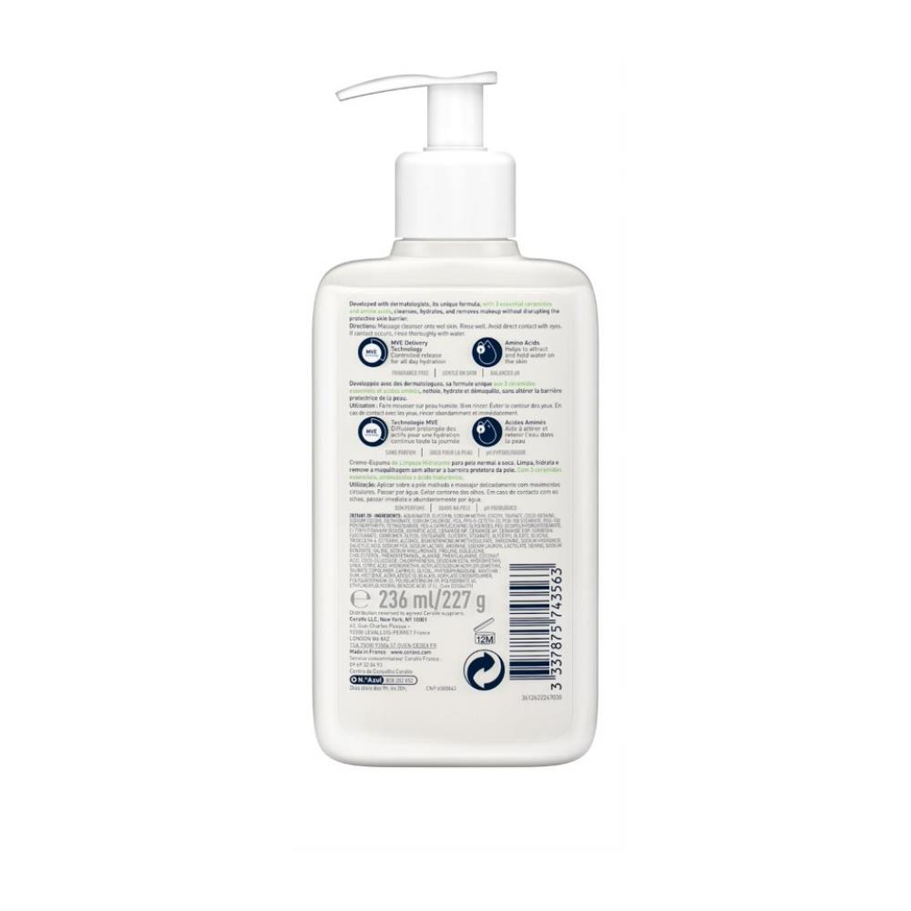 Hydrating Cream To Foam Cleanser 236ml | Always There Pharmacy | Carlow ...