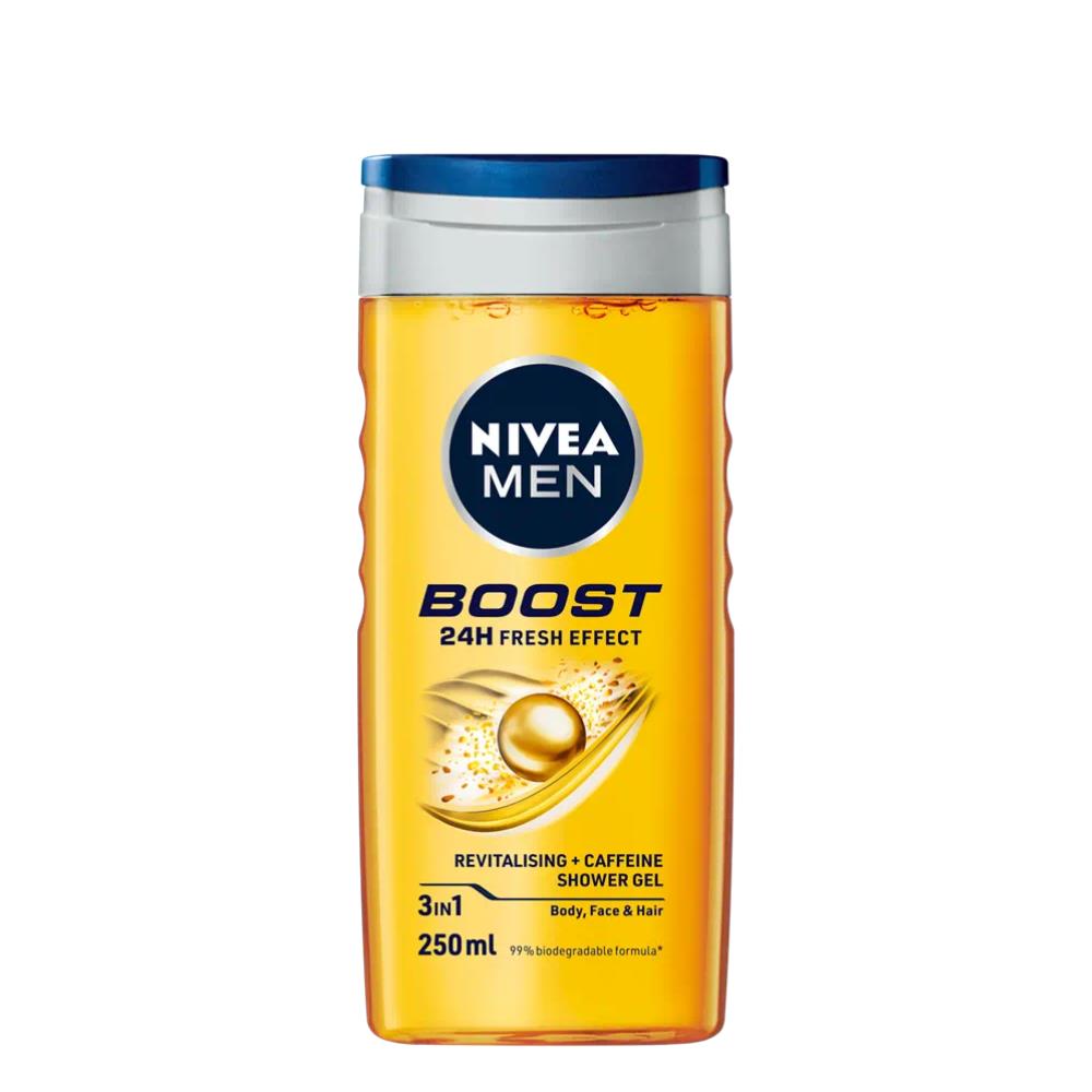 Nivea Nivea Men Shower Boost 250ml | Always There Pharmacy | Carlow ...