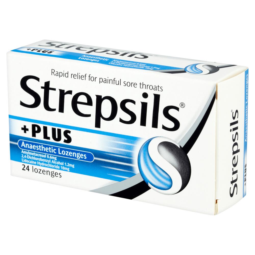 Strepsils Plus Anaesthetic Lozenges 24 Lozenges | Always There Pharmacy ...